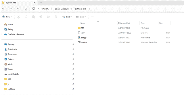 เริ่มต้น: เขียน Python เทรดบน MT5 แบบง่ายๆ | Forex In Thai